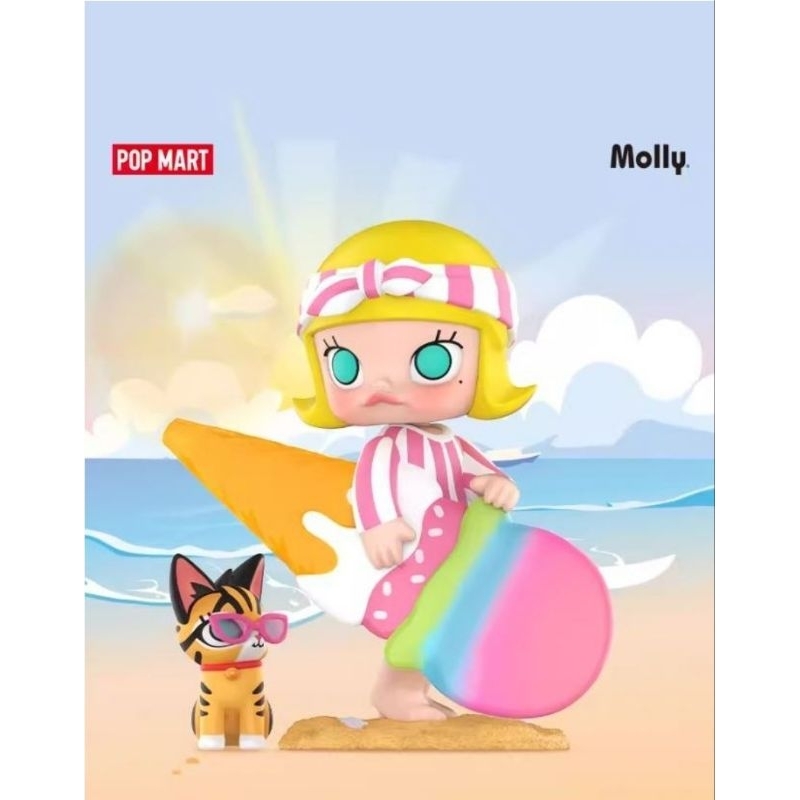 Pop Mart Molly Pink Surfer มอลลี่ ป๊อบมาร์ท แท้ | Shopee Thailand