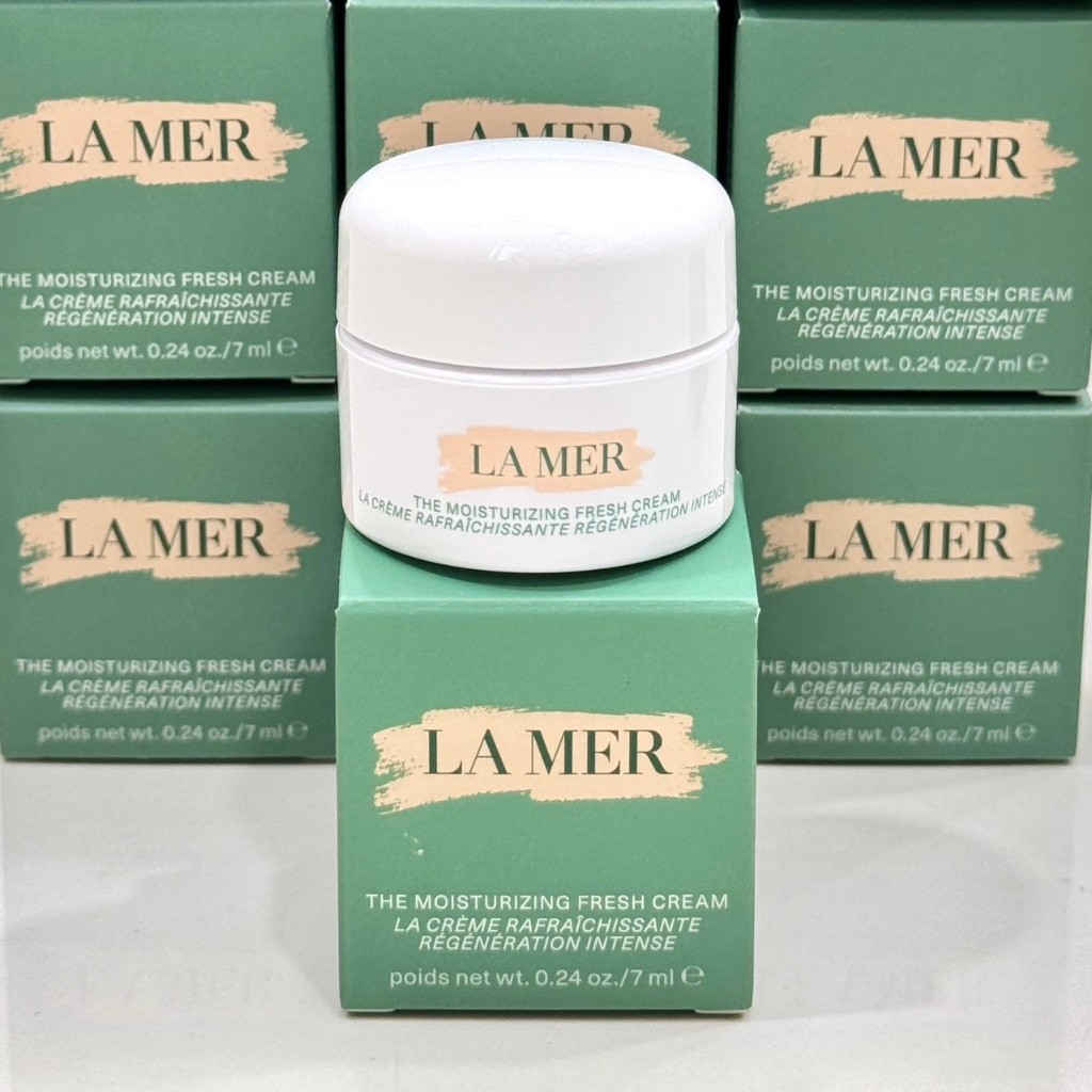 LA MER The Moisturizing Fresh Cream & Cream มีขนาด 7, 3.5ml. | Shopee ...