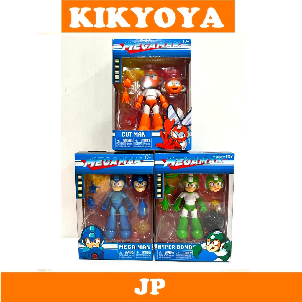 + Jada Toys Hyper Bomb Mega Man cutman cut 4.5 นิ้ว 1/12 สเกล | Shopee ...