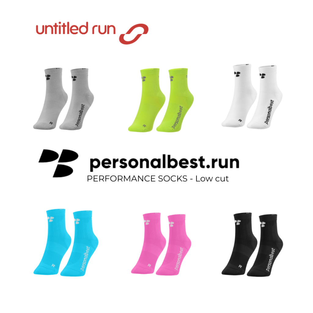 Personal Best Performance Sock รุ่น Low Cut ข้อสั้น ถุงเท้าวิ่ง ไร้ตะเข็บ ระบายอากาศเยี่ยม ...