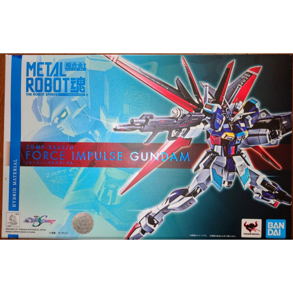Bandai METAL ROBOT SPIRITS Force Impulse Gundam (เปิดแล้ว) | Shopee ...