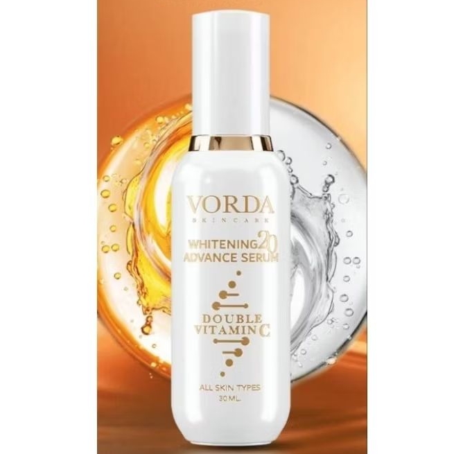 Vorda Whitening20 Advance Serum 30ml.วอร์ด้า ไวท์เทนนิ่ง ทเวนตี้ แอดวานซ์ เซรั่มดับเบิ้ลวิตามิน ...