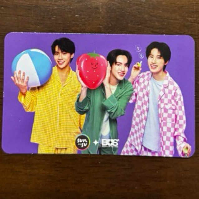 [ภีม ภู เอเอ] การ์ดบัส SUNSU BUS ซันซุ ซันสุ รวมเมมเบอร์ | Shopee Thailand