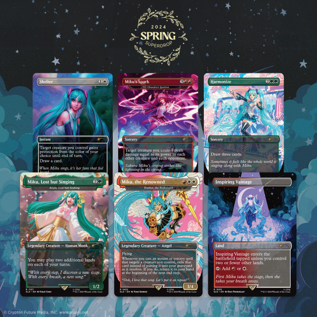 MTG - Secret Lair x Hatsune Miku : Sakura Superstar | Shopee Thailand