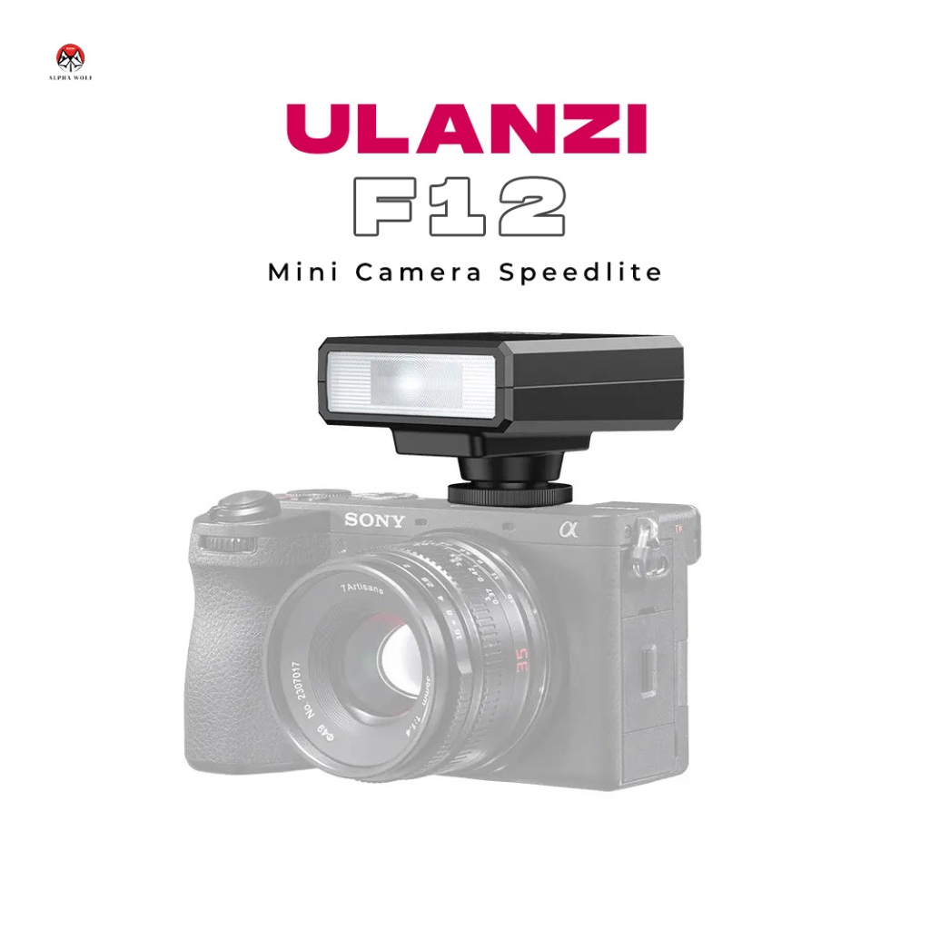 Ulanzi F12 Mini Camera Flash Speedlite ไฟแฟลชขนาดพกพา ใช้งานง่ายสำหรับ ...