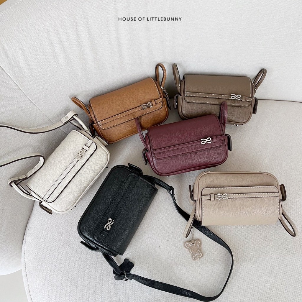 littlebunnystore Treasure belt phone pu กระเป๋าหนังเทียม | Shopee Thailand