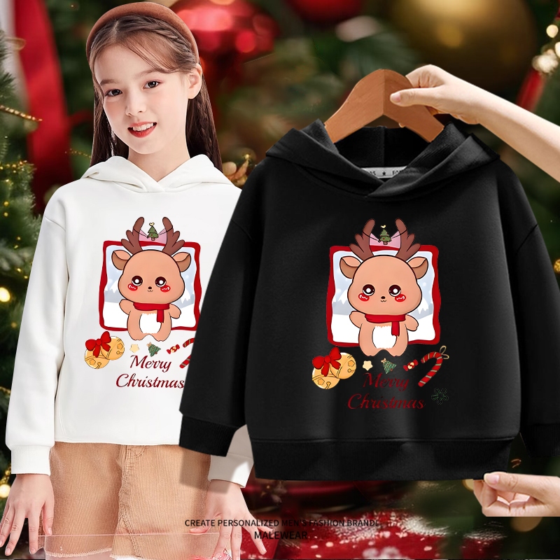 E1033(ส่งจากไทย)เสื้อยืดฮู้ดเด็กแขนยาว ลายแฟชั่นสวยน่ารัก.ใส่ได้ทั้งเด็กชายและเด็กหญิง | Shopee ...