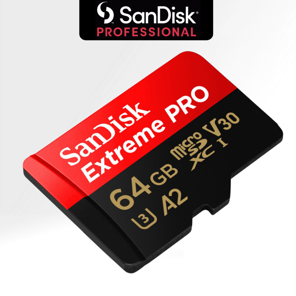 SanDisk Extreme Pro Micro SD Card SDXC 64GB Speed R/W 170/90MB/s ...