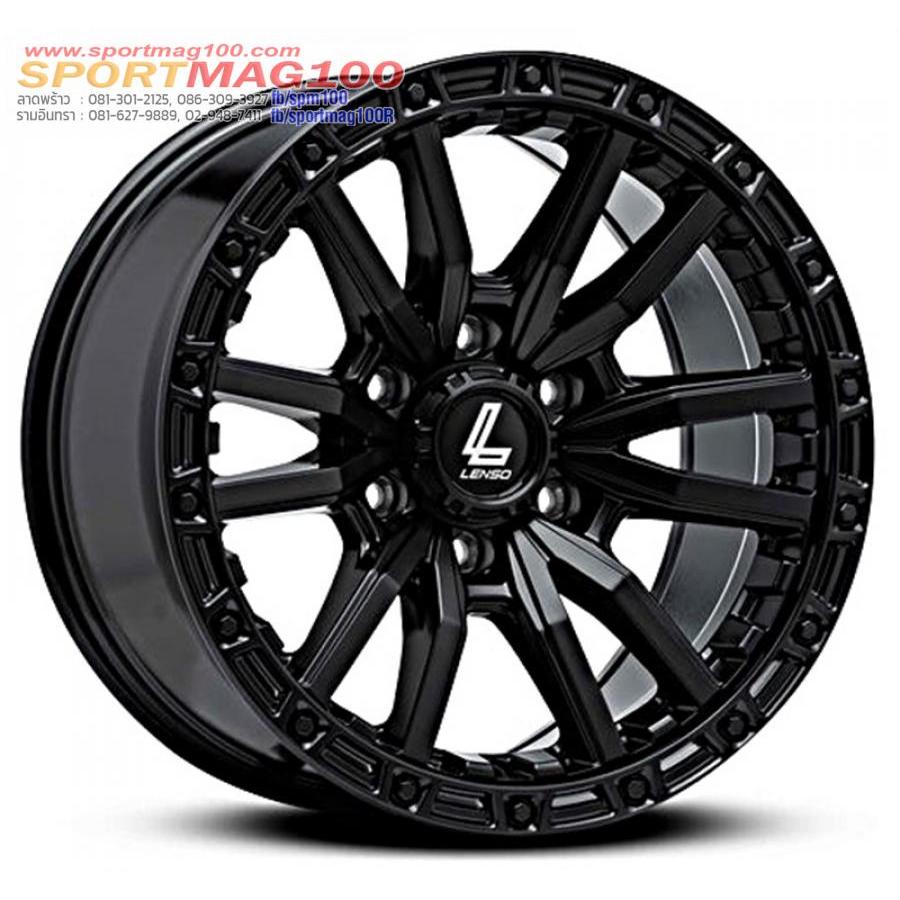ล้อแม็กซ์ Lenso Max Valor สีดำด้าน 9-18นิ้ว 6รู139 ET12 [21738 ...