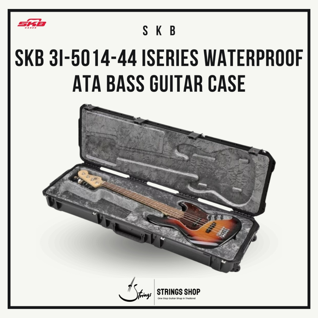 กระเป๋า/เคสเบส SKB 3i-5014-44 iSeries Waterproof ATA Bass Guitar Case ...