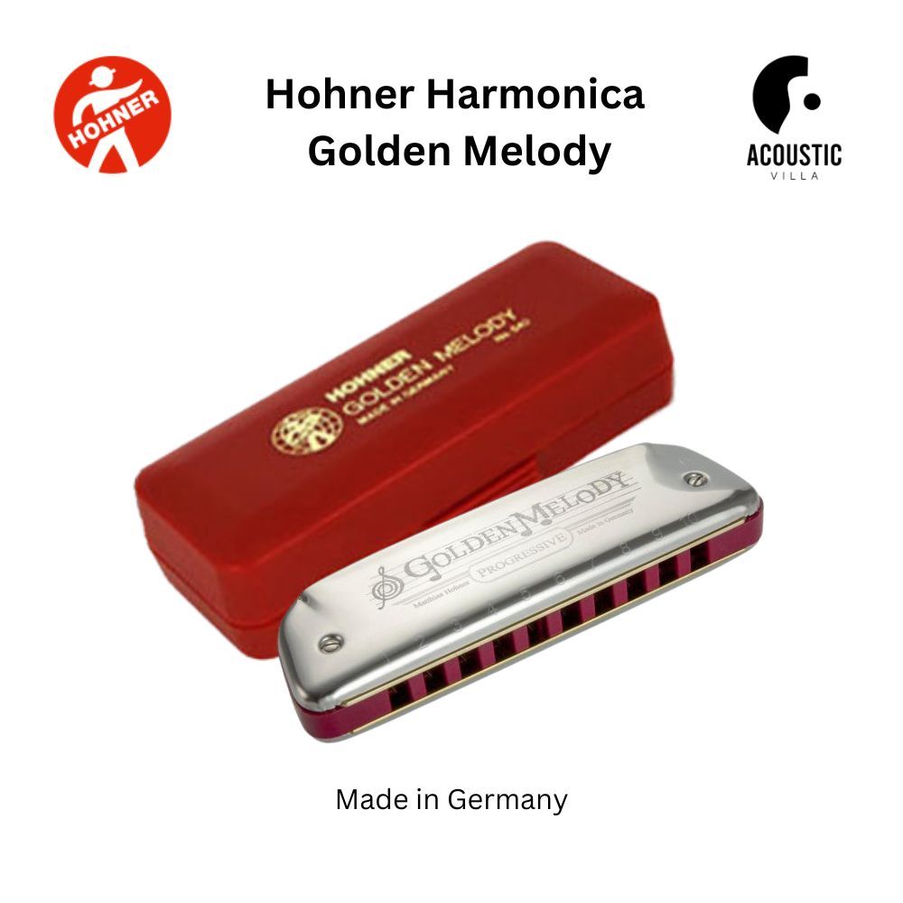 Hohner Golden Melody Harmonica | Shopee Thailand