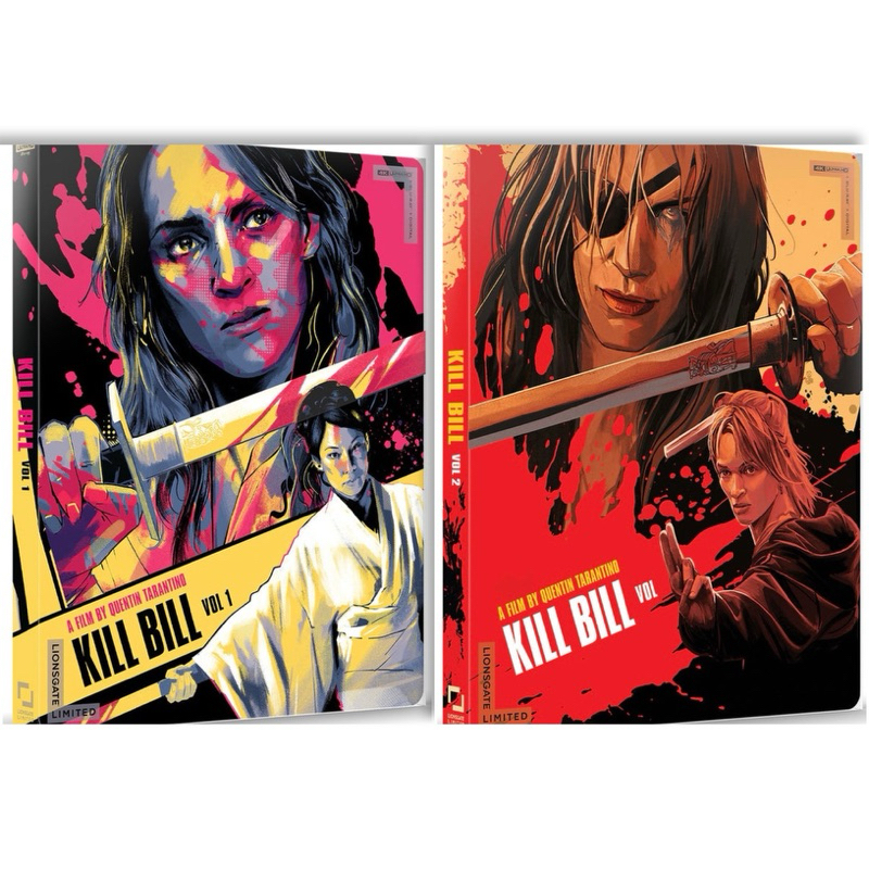[Pre-Order] Kill bill Vol.1-2 (SteelBook / Lionsgate Limited / 4K Ultra ...