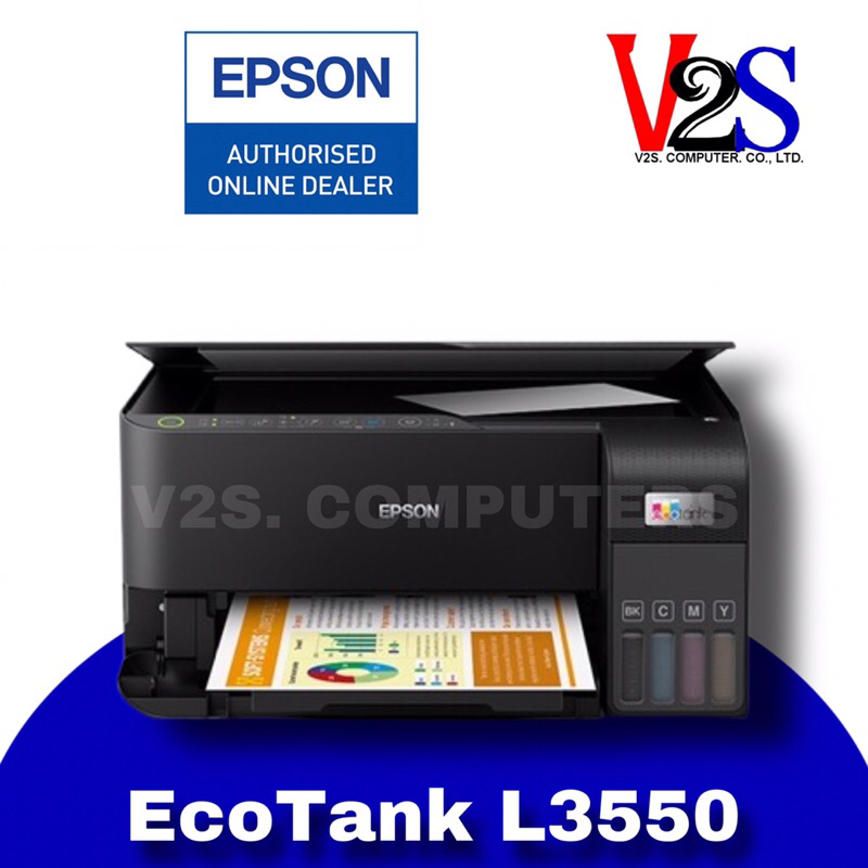 Epson EcoTank L3550 A4 มัลติฟังก์ชัน 3-in-1 printer with Wi-Fi Direct ...