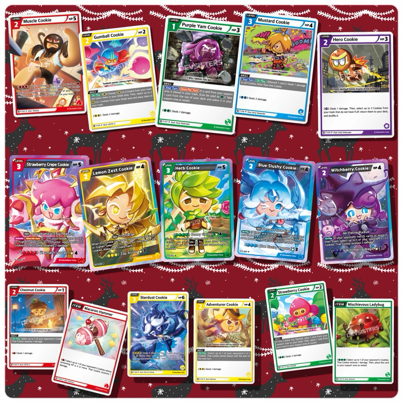 CookieRun โปรโม SD1-SD5 , Vol.1 , Vol.2 ( Ver. Eng ) | Shopee Thailand