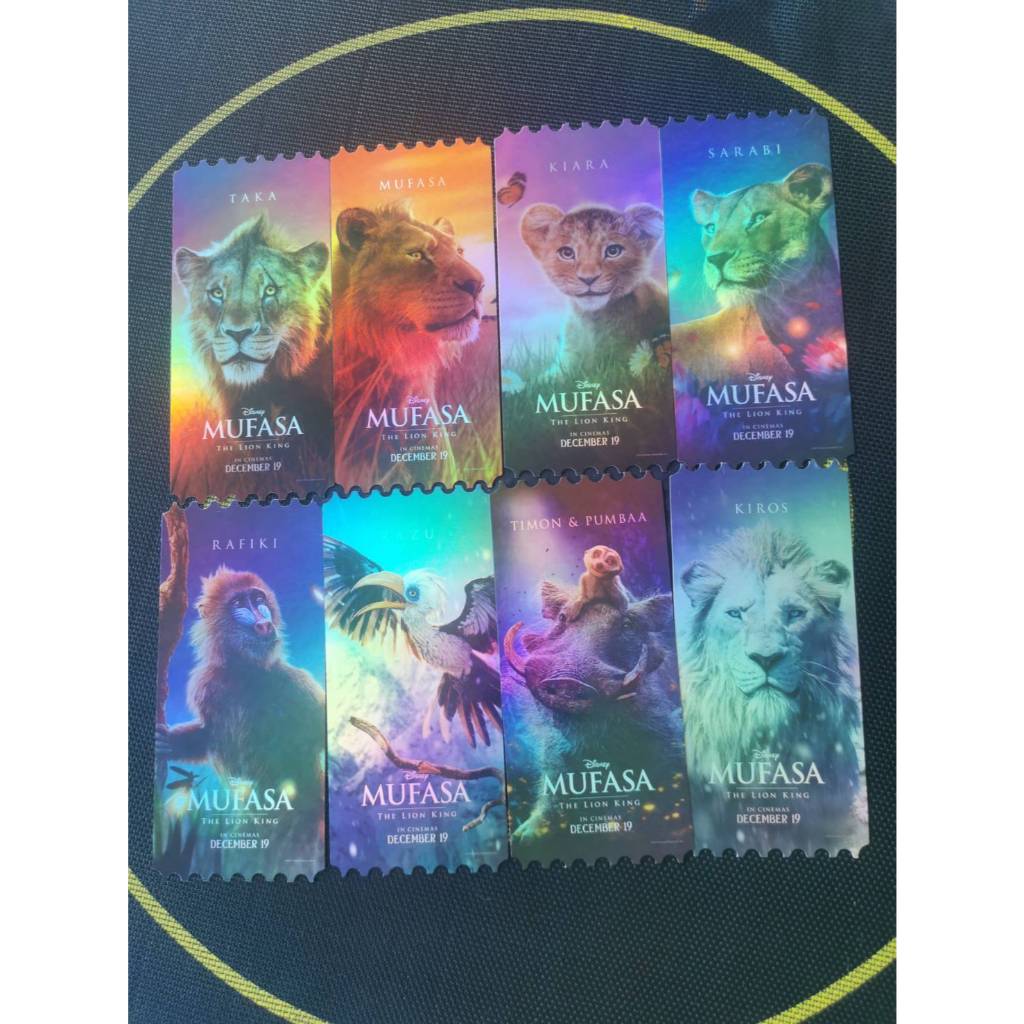 SF COLLECTTIBLE TICKET สำหรับนักสะสม "MUFASA"1ชุดรับเลย8ใบทุกเซตแถม ...