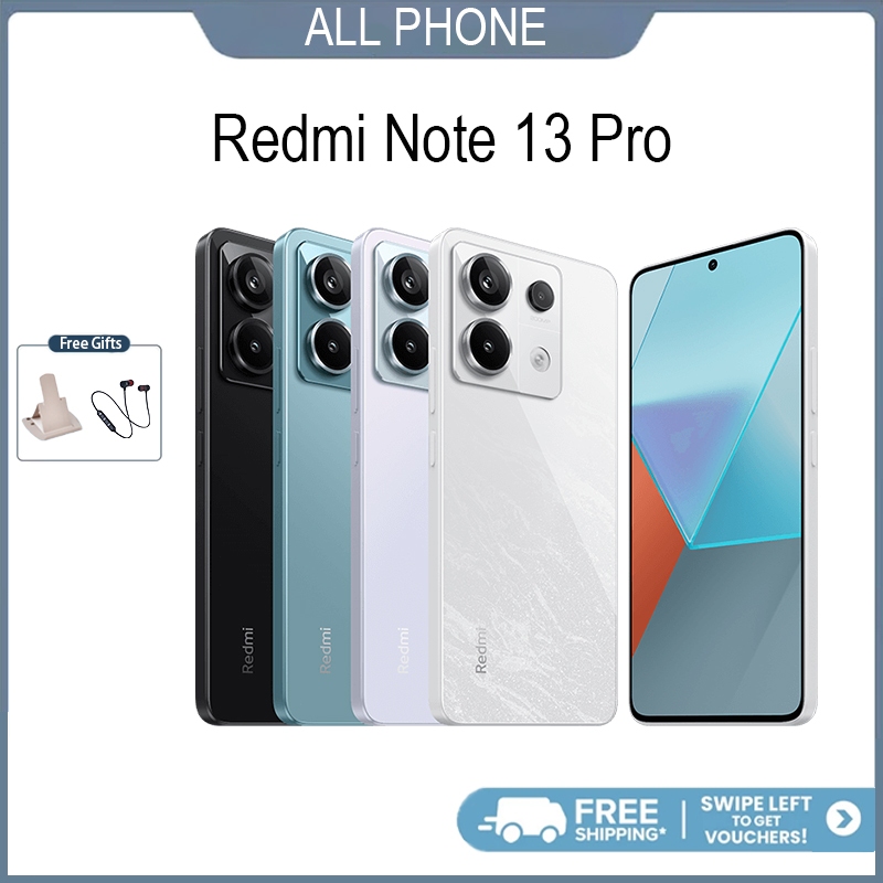 Global Rom Xiaomi Redmi Note 13 Pro Snapdragon 7s Gen 2 200MP Triple ...