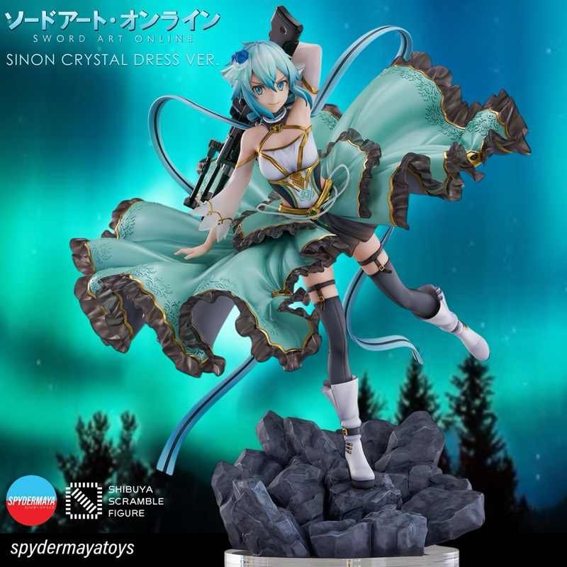 [Pre-Order] ฟิกเกอร์ Sinon Crystal Dress - Sword Art Online - Shibuya ...