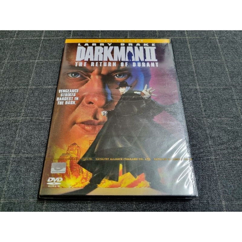 DVD ภาพยนตร์ทริลเลอร์ไซไฟ สยองขวัญ "Darkman II: The Return of Durant ...
