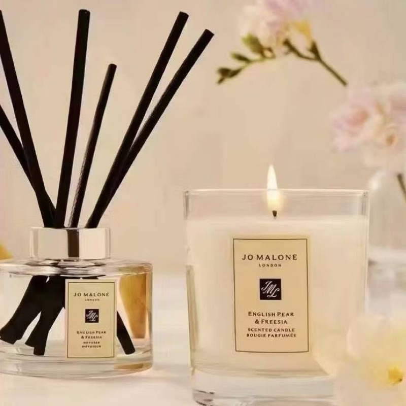 JO MALONE : Diffuser 165ml + Candle 200g set ก้านไม้หอมปรับอากาศ และ ...