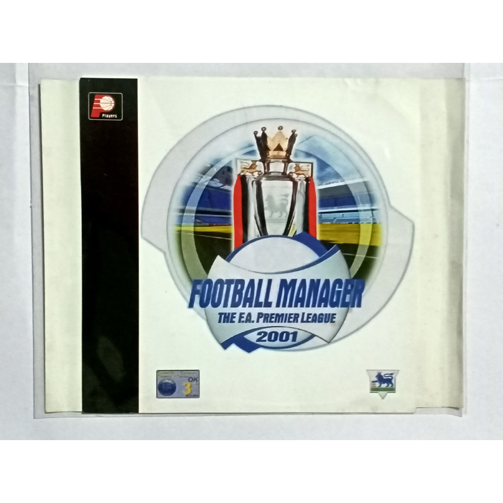 แผ่นปั๊ม PS1 FOOTBALL MANAGER 2001 (PAL) (1 DISC) (ของมือสอง) | Shopee ...