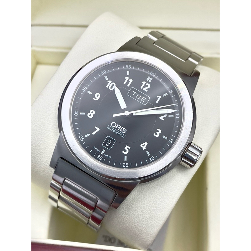 Oris BC3 Automatic Day Date Ref.7534 นาฬิกามือสอง ของเเท้100% | Shopee Thailand