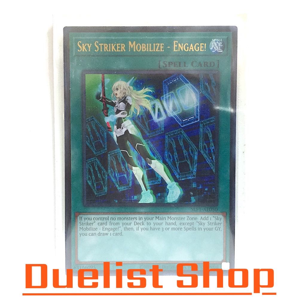 Sky Striker Mobilize - Engage! (UR) Spell [Normal] ชุด SLF1-AE050 การ์ดยูกิโอ (Yu-Gi-Oh!) OCG ...