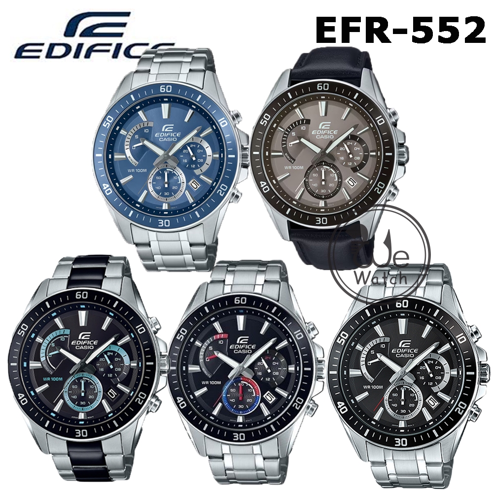 CASIO Edifice รุ่น EFR-552 EFR-552D-1A EFR-552D-1A3 นาฬิกาผู้ชาย โคโน ...