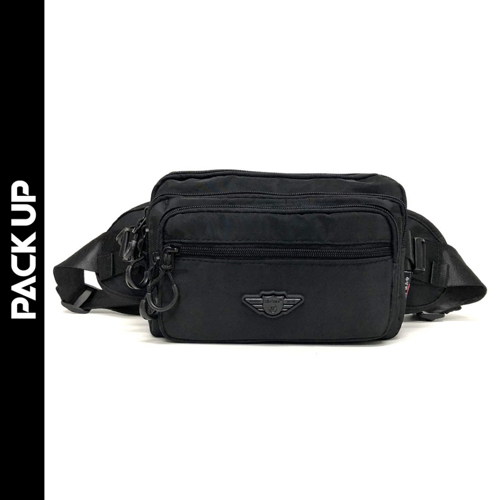 𝗣𝗔𝗖𝗞 𝗨𝗣 กระเป๋าคาดอก / คาดเอว Hui Hao รุ่น 9055 มีช่องใส่ของถึง 5 ช่อง ...