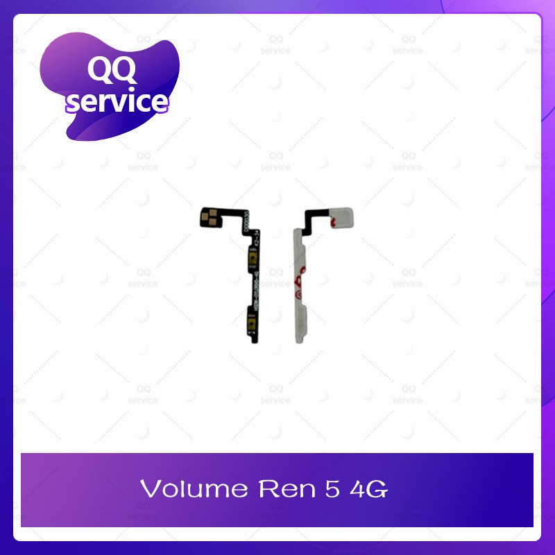 Volume Reno 5 4G Reno 5 5G อะไหล่สายแพรเพิ่ม-ลดเสียง +- แพรวอลุ่ม Volume Flex (ได้1ชิ้นค่ะ ...