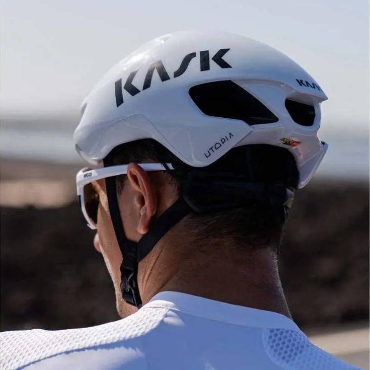 หมวกกันน็อค หมวกจักรยาน KASK UTOPIA Y - White Color | Shopee Thailand