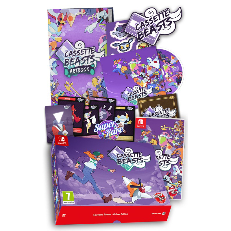 ( มือ 1 ) แผ่นเกม Nintendo Switch - Cassette Beasts Deluxe Edition - EU ...