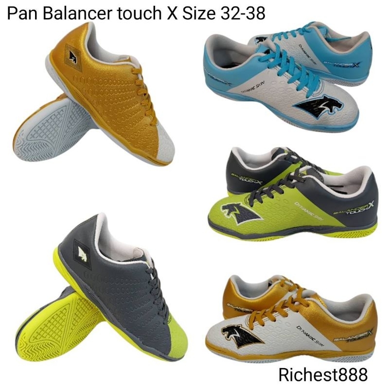 Pan Balancer Touch X 2024 Futsal รองเท้าฟุตซอลเด็กแพน PF143B | Shopee ...