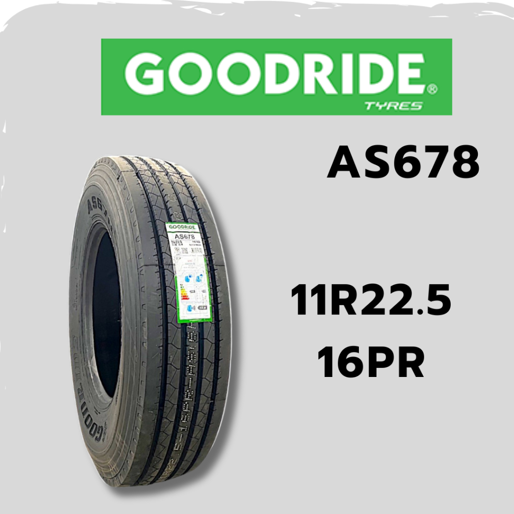 ยางรถบรรทุกเรเดียล GOODRIDE 11R22.5 รุ่น AS678 | Shopee Thailand