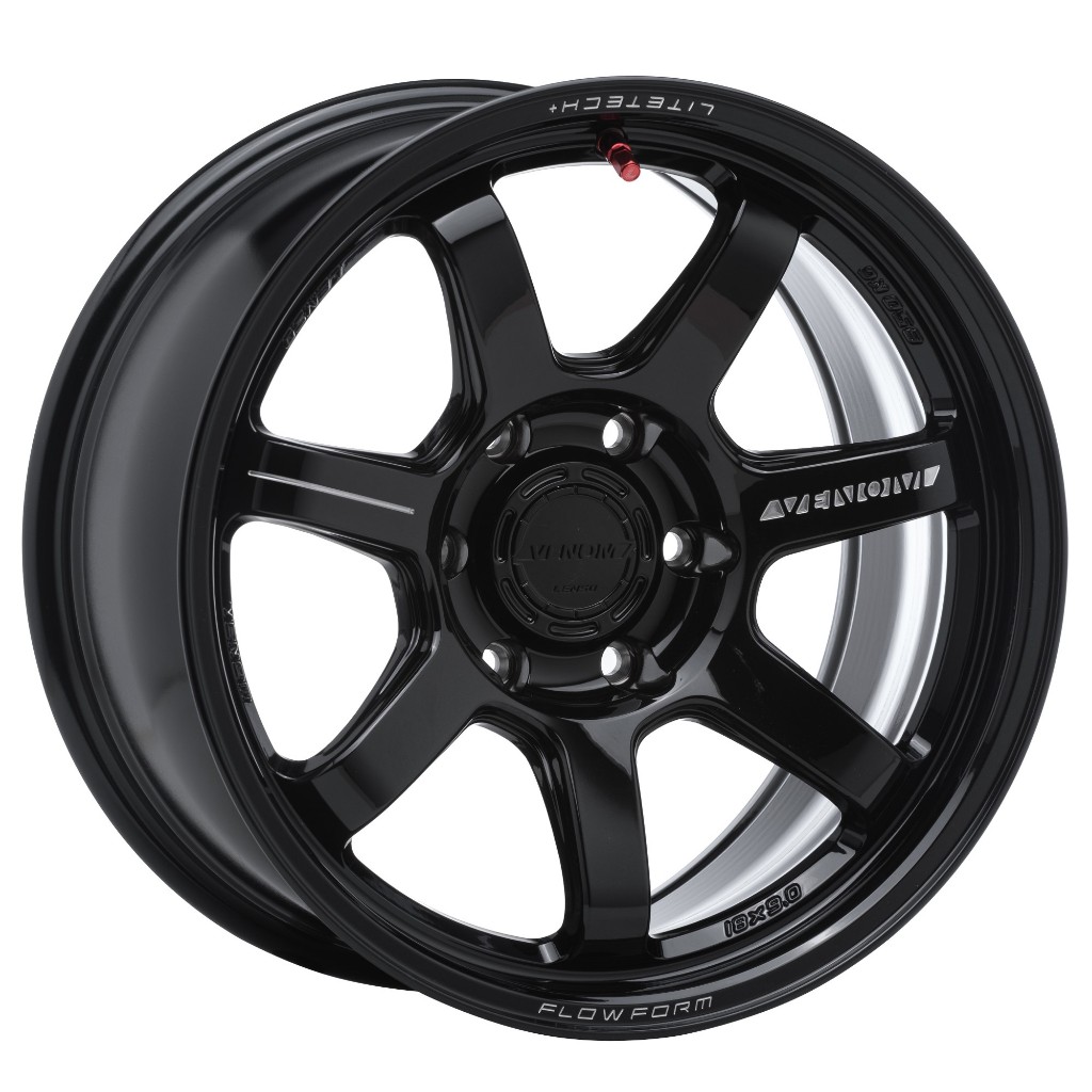 Lenso Wheel Venom VT7 ขอบ 18x9.0" 6รู139.7 ET+00 สีBKT ล้อแม็ก เลนโซ่ lenso18 แม็กขอบ18 | Shopee ...