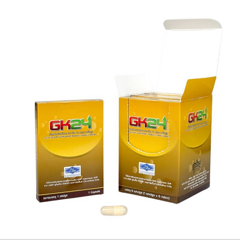 เกร็กคู GK24ผลิตภัณฑ์เสริมอาหาร (1 แพ็ก บรรจุ 6 กล่อง) | Shopee Thailand
