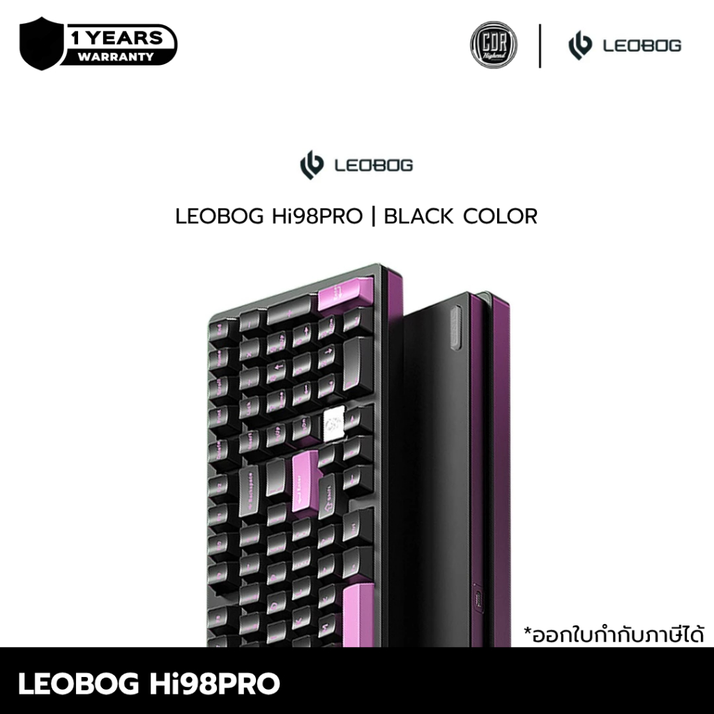 Leobog HI98 PRO Aluminium 98% Wired Mechanical Keyboard เคสอลูมิเนียม ...