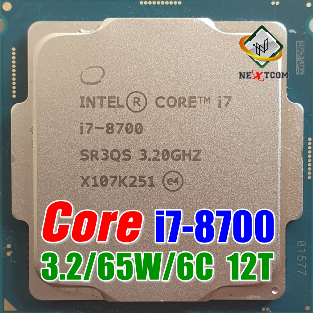 ⚡️ CPU i3 8100 9100 / i5 8500 9500 / i7 8700 9700 / Socket LGA 1151 V2 ...