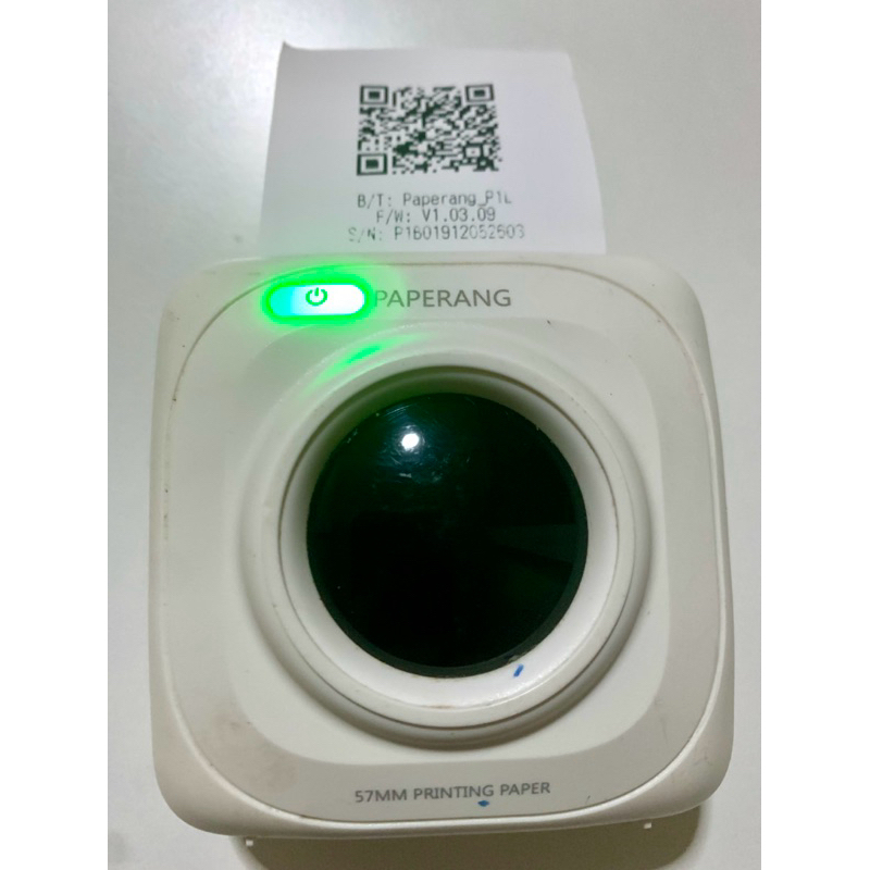 PR043 Paperang Portable Printers P1 White รุ่นกล้อง เครื่องปริ้นความ ...