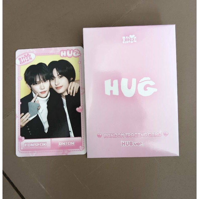 Riize photocard hug ชมพู unit anton eunsok act 1 | Shopee Thailand