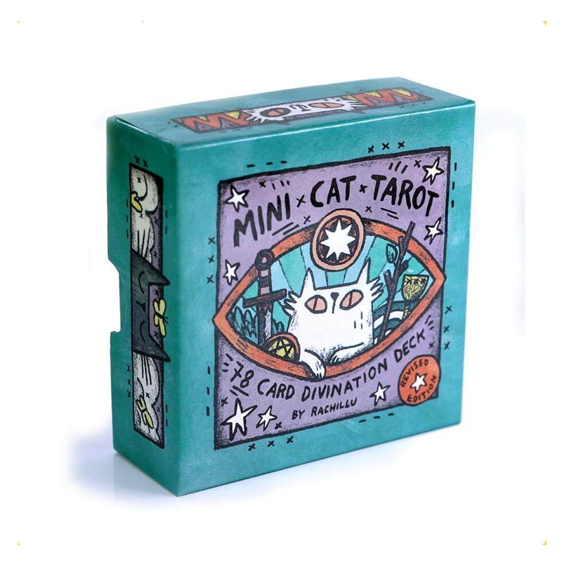 ไพ่ยิปซี ไพ่ทาโรต์ (พร้อมส่ง🇹🇭) New 78 Deck Mini cat tarot ไพ่ยิปซี ...
