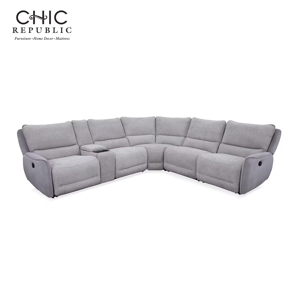 Chic Republic โซฟาปรับเอนนอนเข้ามุมด้านขวา/ไฟฟ้า รุ่น CARNABY/RRRM-R ...