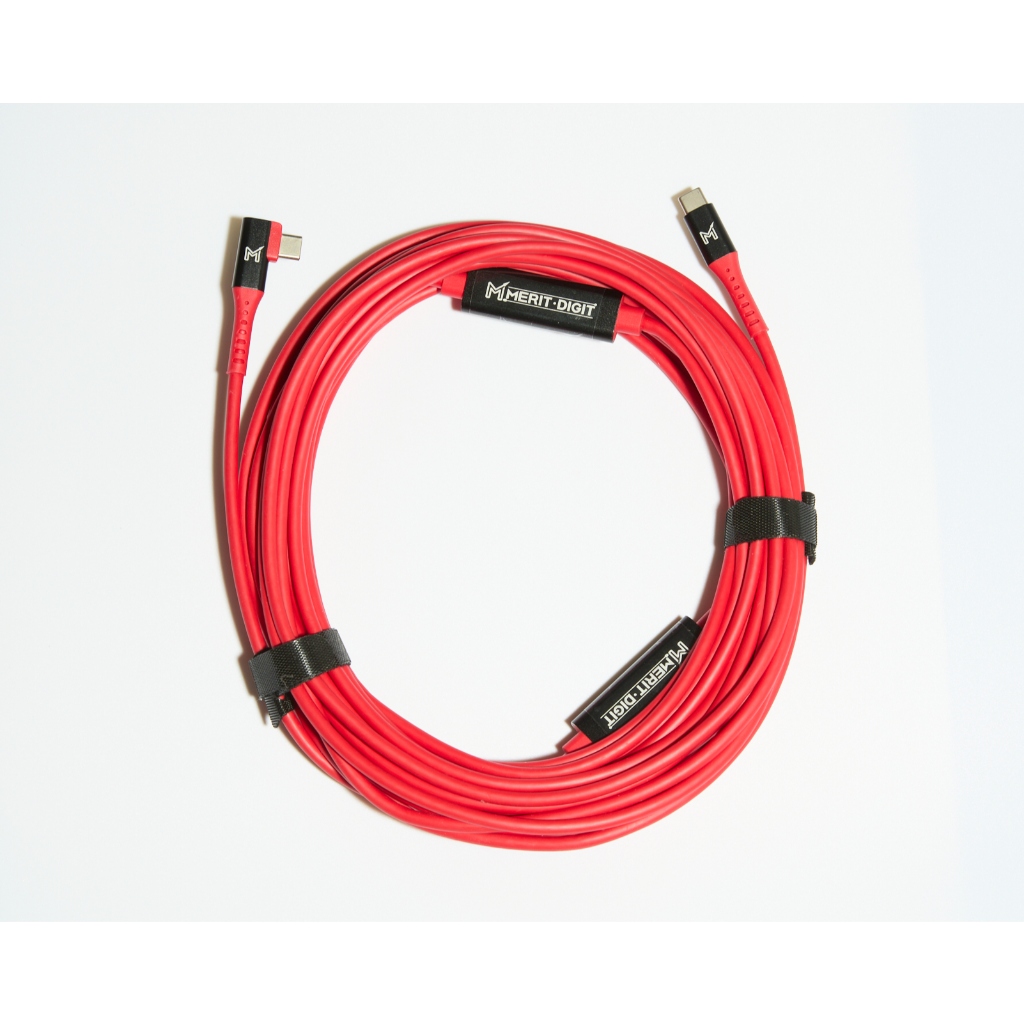 10M USB C to C Right Angle Tether Cable | Shopee Thailand