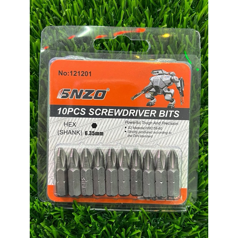 ไขควงบิต SNZO ขนาด25MM แพ็คละ 10 ชิ้น | Shopee Thailand