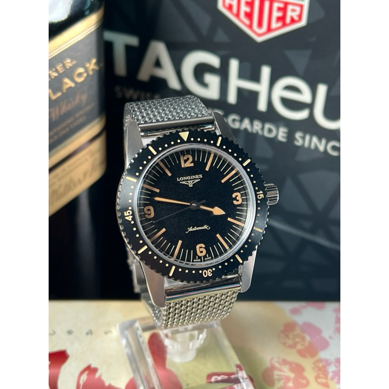 Longines Heritage Skin diver Ref. L28224569 | Shopee Thailand