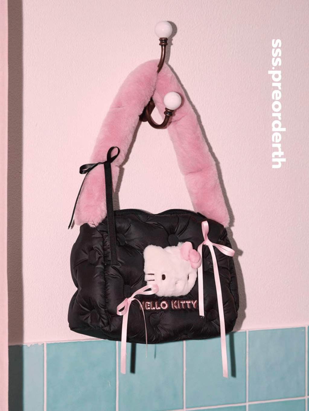 พร้อมส่งจากไทย Gukoo x Hello kitty joint new shoulder bag ของแท้จากแบรนด์ | Shopee Thailand