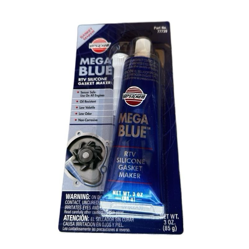 Versachem Mega Blue Silicone เวอร์ซาเคม กาวทาประเก็นสีฟ้า 3 ออนซ์/85g ...