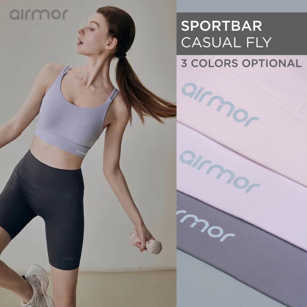 สปอร์ตบรา Casual Fly Bra เสื้อออกกำลังกาย รองรับแรงกระแทก ด้วยแผ่นรอง ...