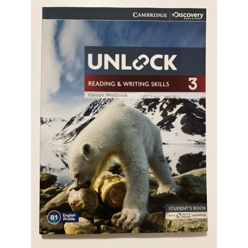 Unlock 3 Reading & Writing Skills Cambridge B1 หนังสือเรียนภาษาอังกฤษ ...