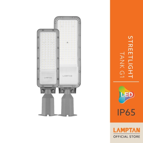 LAMPTAN โคมไฟถนน LED Streetlight TANK Gen1 IP65 กันน้ำ 100% ปรับทิศทางแสงได้ แสงขาว | Shopee ...
