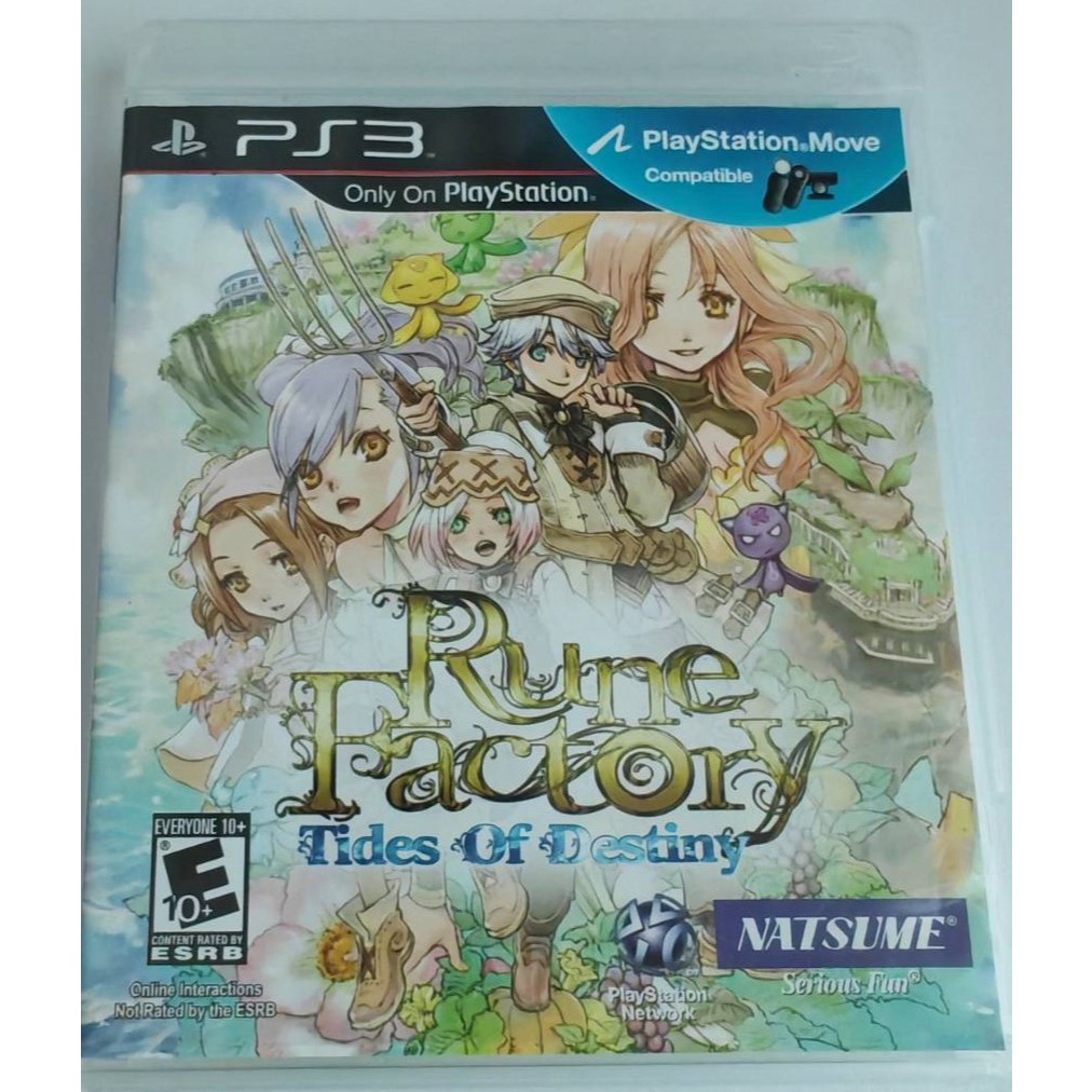 PS3 Rune Factory Tide Of Destiny (มือ2) | Shopee Thailand